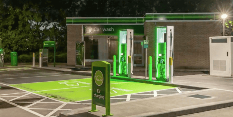 Proud to work with BP on its first UK ultra-fast EV-charging site ...