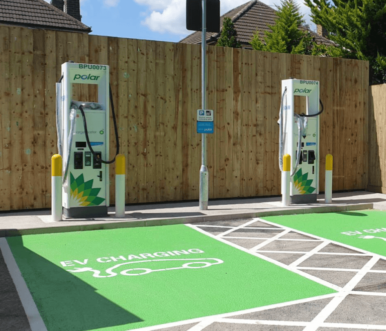 Vehicle charge points successfully installed at BP’s Fairway site ...